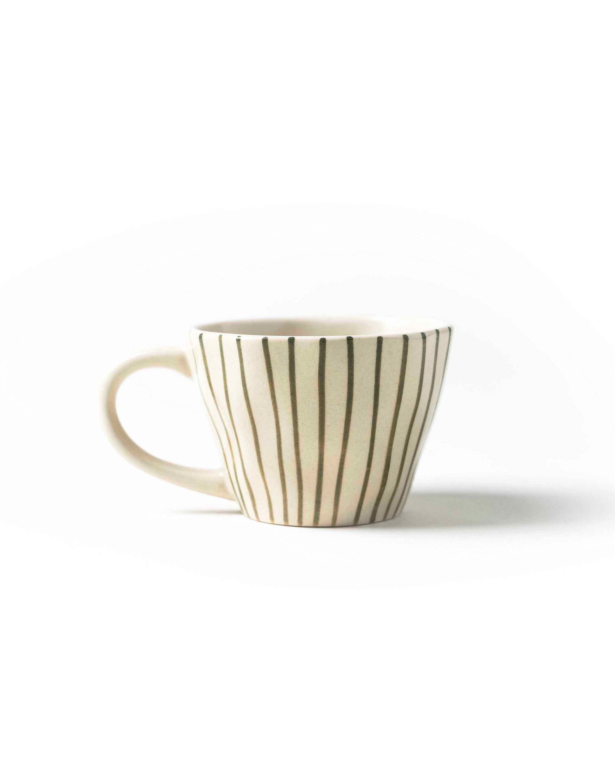Shop Organic Tea Cup with Hand-Painted Stripes – Teaware – Makaibari Tea